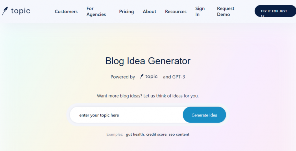 Top 10 Content Topic Ideas Generator Tools You Can Use for Free