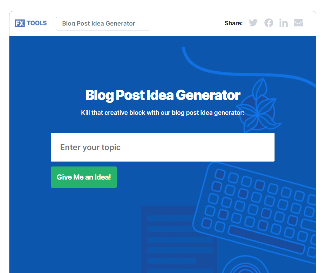 Top 10 Content Topic Ideas Generator Tools You Can Use for Free